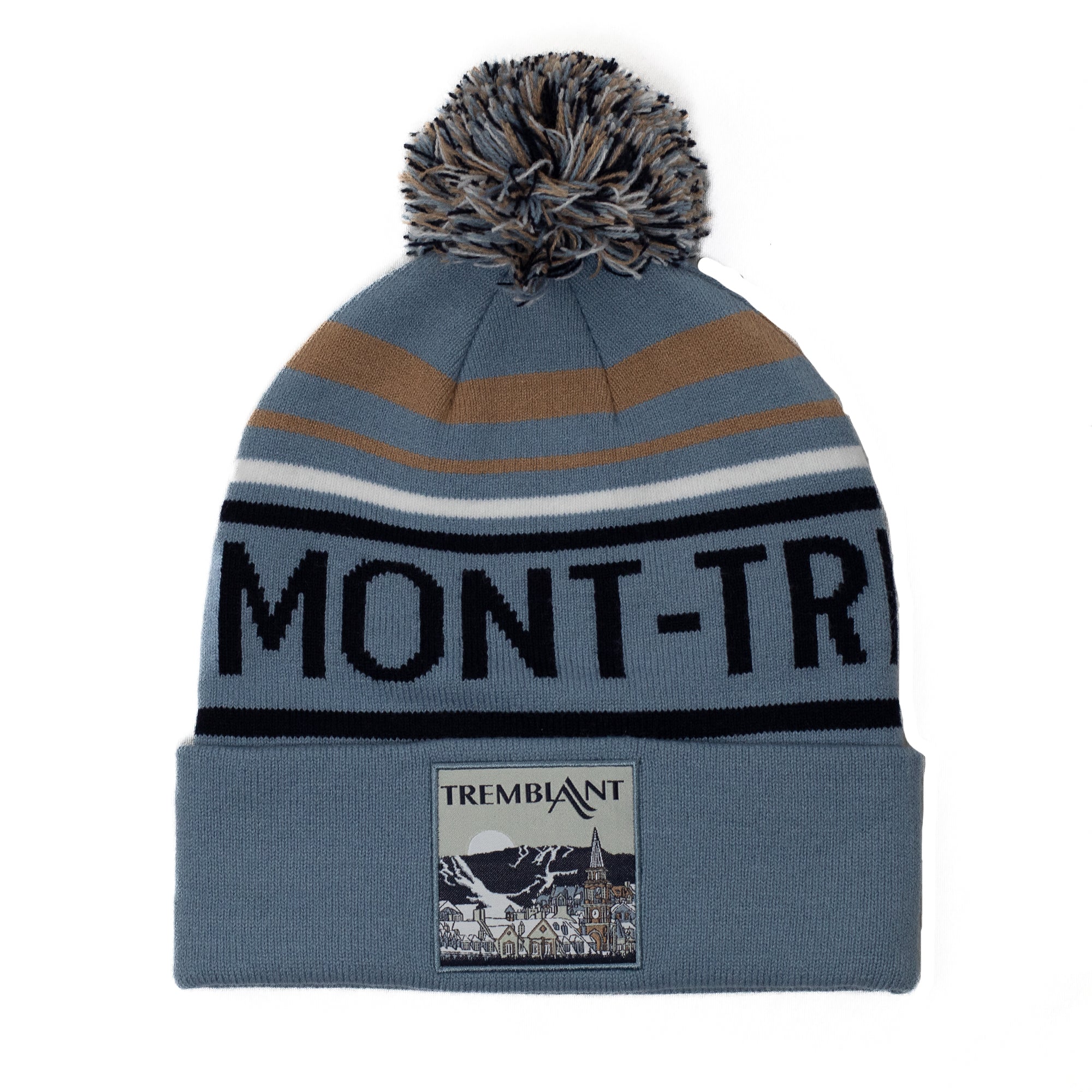 Adult's jacquard toque - village patterned - Tremblant